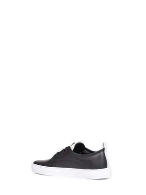 Givenchy Black Calf Leather New City Sneakers - Multicolor
