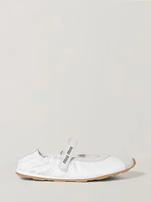 Miu Miu Ballet Flat - White