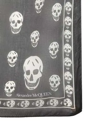 Alexander McQueen Foulard Skull Classico