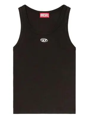 DIESEL® Logo Cotton Tank Top - Multicolor