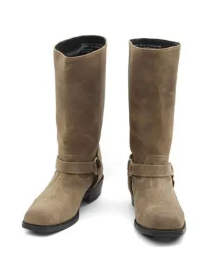 GOLDEN GOOSE Biker Leather Boots