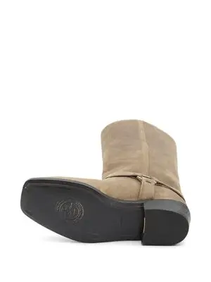 GOLDEN GOOSE Biker Leather Boots
