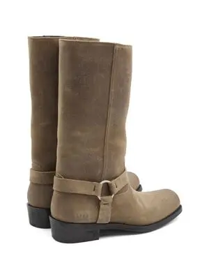 GOLDEN GOOSE Biker Leather Boots