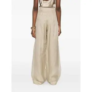 Max Mara Neutrals Trousers Tailored Trousers