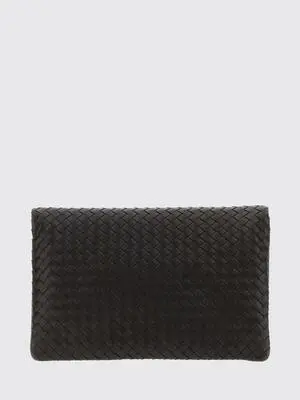 Bottega Veneta Giornale Woven Leather Clutch - Multicolor