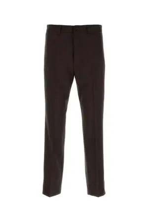 Gucci Chocolate Gabardine Pant - Brown