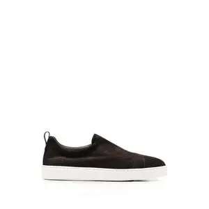 Santoni Trainers Slip-ons - Brown