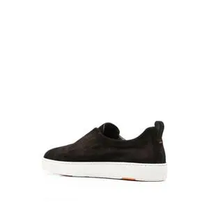 Santoni Suede Trainers - Brown