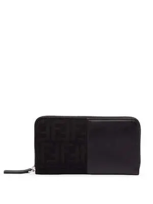 Fendi Zip Around Squared Ff - Multicolor