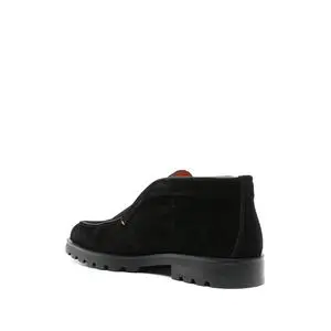 Santoni Suede Ankle Boots