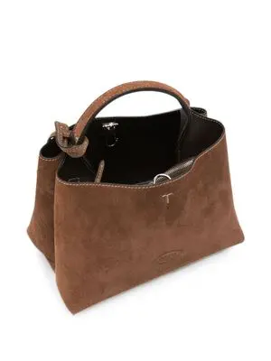 TOD'S T Timeless Micro Leather Handbag - Multicolor