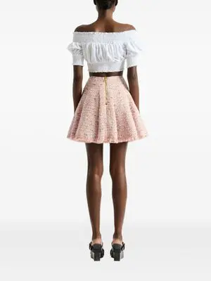 Balmain Tweed Mini Skirt