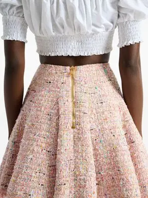 Balmain Tweed Mini Skirt