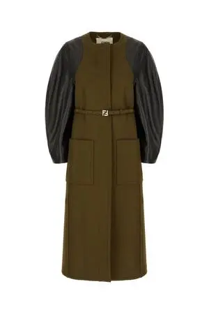 Fendi Clothing Coats - Multicolor