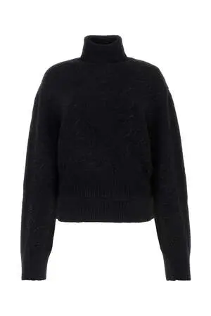 Blumarine Alpaca Blend Sweater - Black