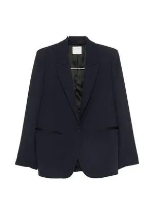 FORTE_FORTE Single-breasted Blazer Jacket - Multicolor
