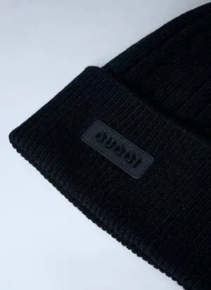 Gucci Logo Motif Beanie Hat