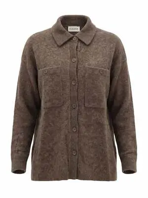 P.a.r.o.s.h Wool Long Sleeve Shirt - Multicolor