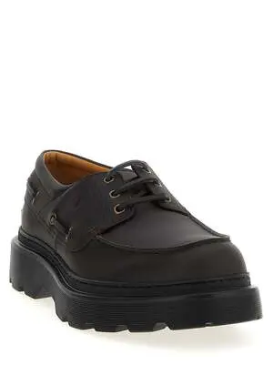 TOD'S Leather Boat Shoe