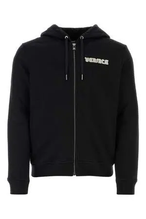 Versace Cotton Sweatshirt - Black