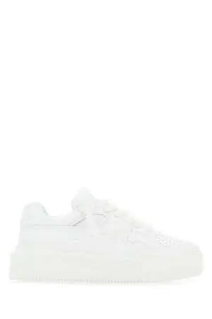 Valentino Garavani Nappa Leather One Stud Xl Sneakers - White