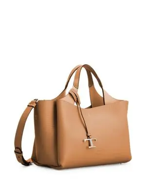 TOD'S T Timeless Mini Leather Tote Bag - Multicolor