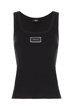 Versace Ribbed Tank Top - Multicolor