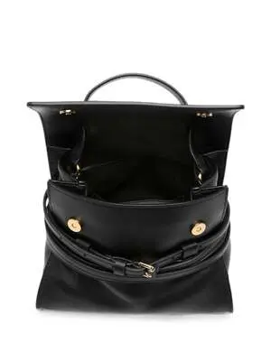 Moschino Tie Me Leather Handbag
