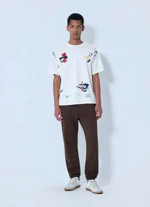GALLERY DEPT. Abstract Print Cotton T-shirt