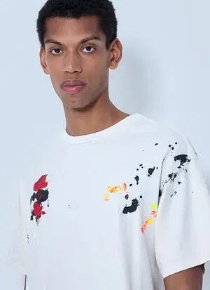 GALLERY DEPT. Abstract Print Cotton T-shirt