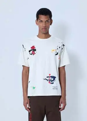 GALLERY DEPT. Abstract Print Cotton T-shirt