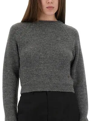Moschino Cropped Shirt - Gray