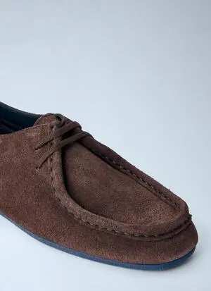JIL SANDER Suede Moccasin Shoes