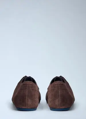 JIL SANDER Suede Moccasin Shoes