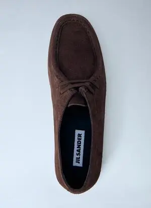 JIL SANDER Suede Moccasin Shoes