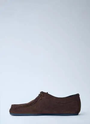 JIL SANDER Suede Moccasin Shoes