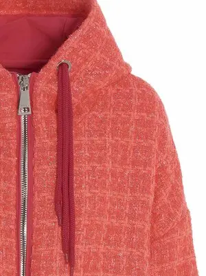 Khrisjoy Chris Windbreaker Tweed' Jacket - Pink