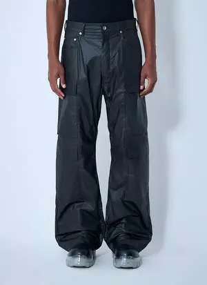 Rick Owens Double Cargo Jeans - Black