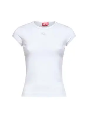 DIESEL® Logo Stretch Jersey T-shirt - Multicolor