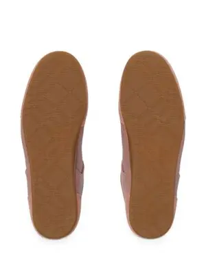 Burberry Leather Sneakers - Multicolor