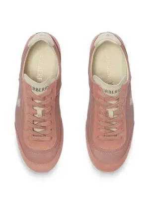 Burberry Leather Sneakers - Multicolor