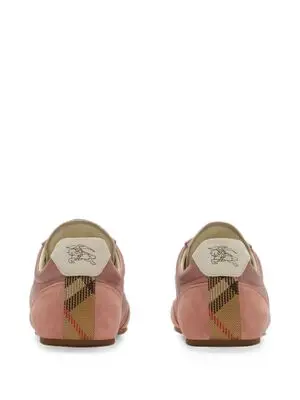 Burberry Leather Sneakers - Multicolor