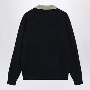 Miu Miu Wool And Cashmere Sweater With Collar