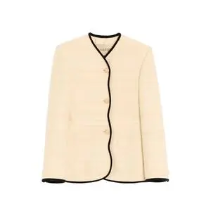 Valentino Garavani Striped Outerwear For Women