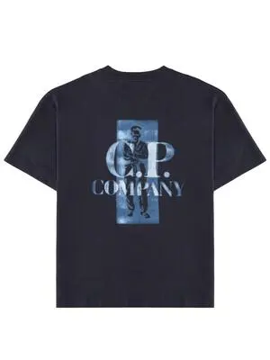 C.P. COMPANY T-shirt With Logo And Print