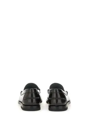TOD'S Leather Loafer - Black
