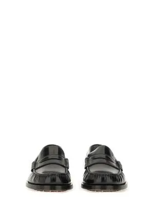 TOD'S Leather Loafer - Black
