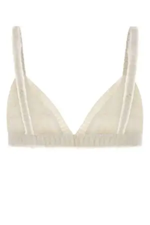 Alessandra Rich Mohair Blend Bra