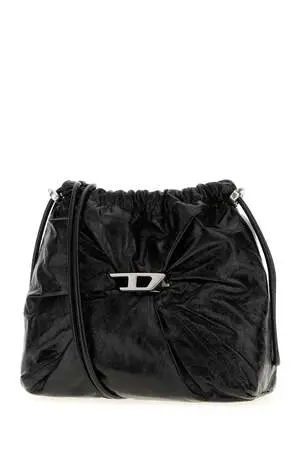 DIESEL® Leather Scrunch-d Bucket Bag