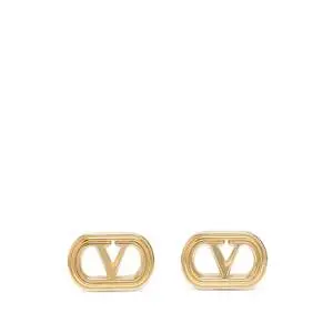 Valentino Garavani Plated Metal Earrings - Gold